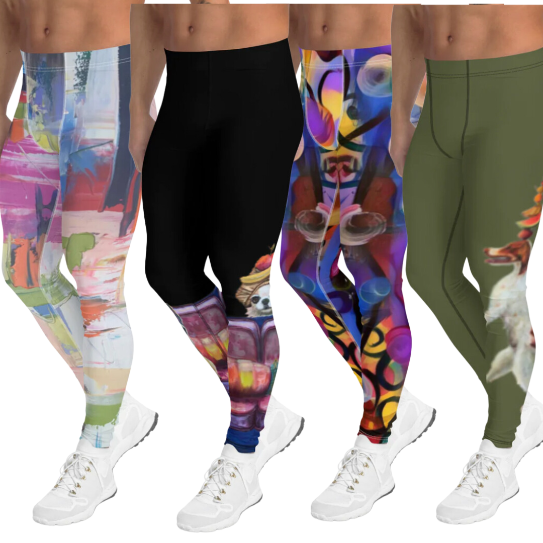 MEGGINGS! Whimsical Men’s Leggings from Whimsy Fit | Whimsy Fit